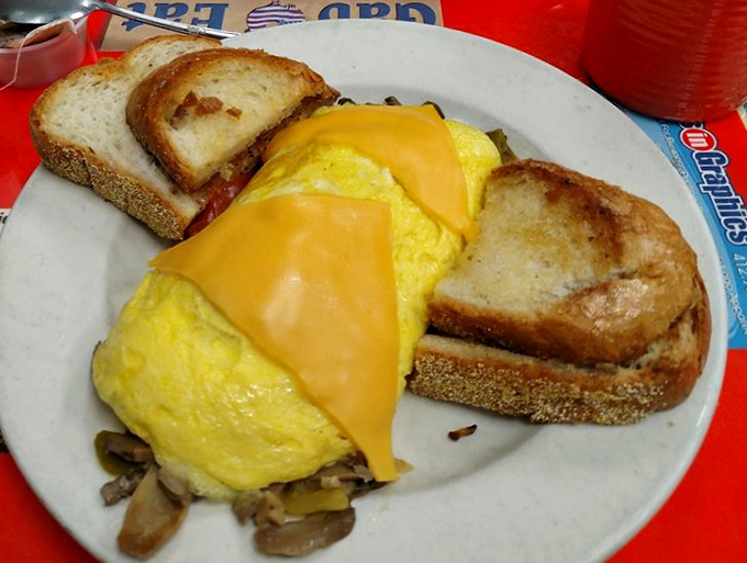 This omelet doesn't just contain cheese&mdash;it embraces it in a warm, eggy hug that makes you wonder why all breakfasts can't be this comforting.