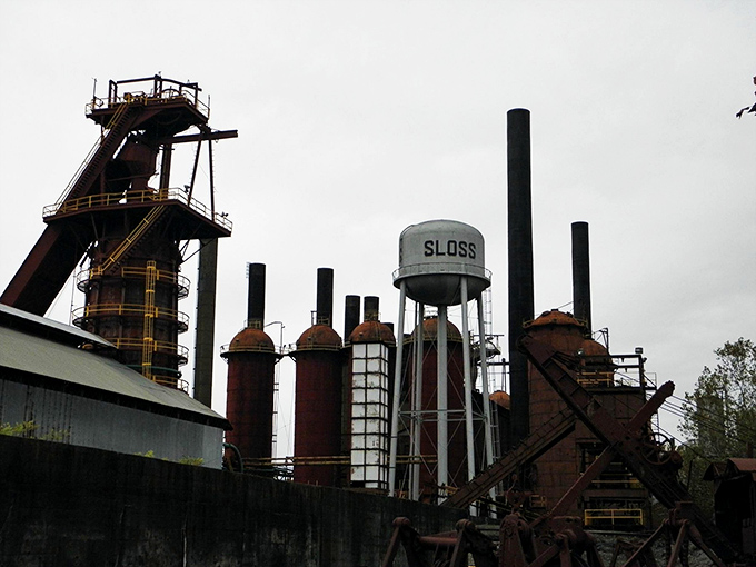 Industrial corridors create forced perspective leading the eye toward possibilities&mdash;both historical understanding and contemporary artistic expression. 