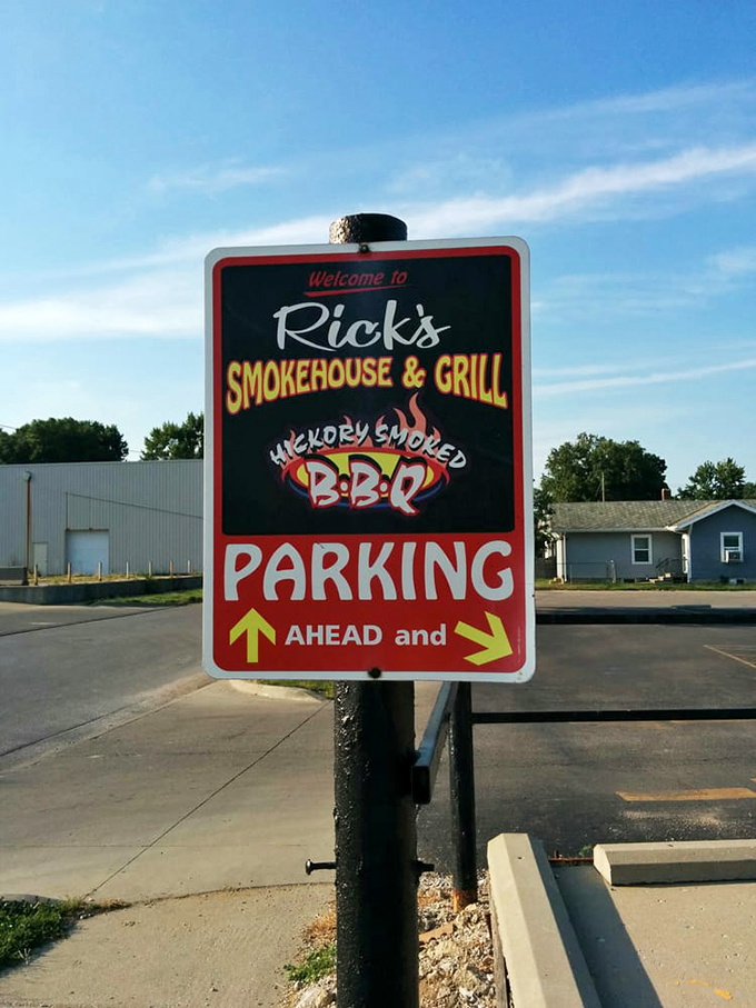 The sign that's launched a thousand detours &ndash; like a barbecue lighthouse guiding hungry travelers safely to shore.