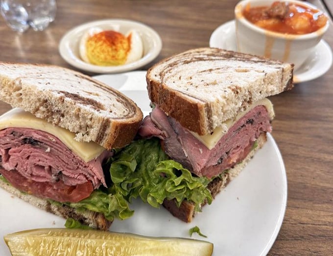 Behold: the reason Indiana residents set their GPS. A sandwich so perfect it makes you wonder if other food groups are even necessary after all.