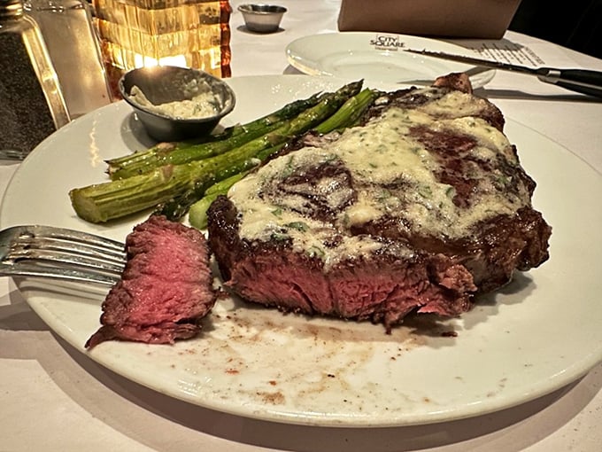 That medium-rare ribeye with blue cheese butter is the reason cameras were invented&mdash;to make your friends jealous of what you're eating.