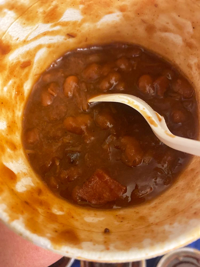 These aren't your campfire beans&mdash;they're deeply flavored, slow-simmered comfort in a cup, with a spice level that keeps things interesting.