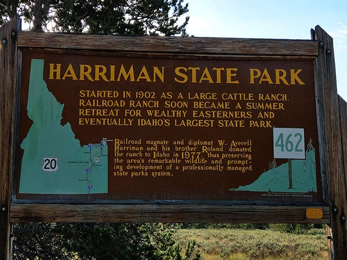 Before Instagram, there were informative brown signs&mdash;telling stories of cattle, wealth, and how good things come to those who preserve.