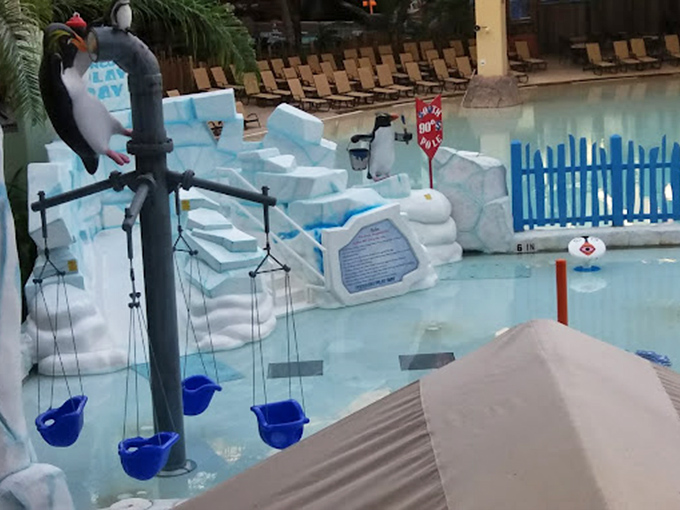 Interactive water features transform simple physics lessons into playground fun&mdash;who knew pendulum mechanics could be this entertaining?