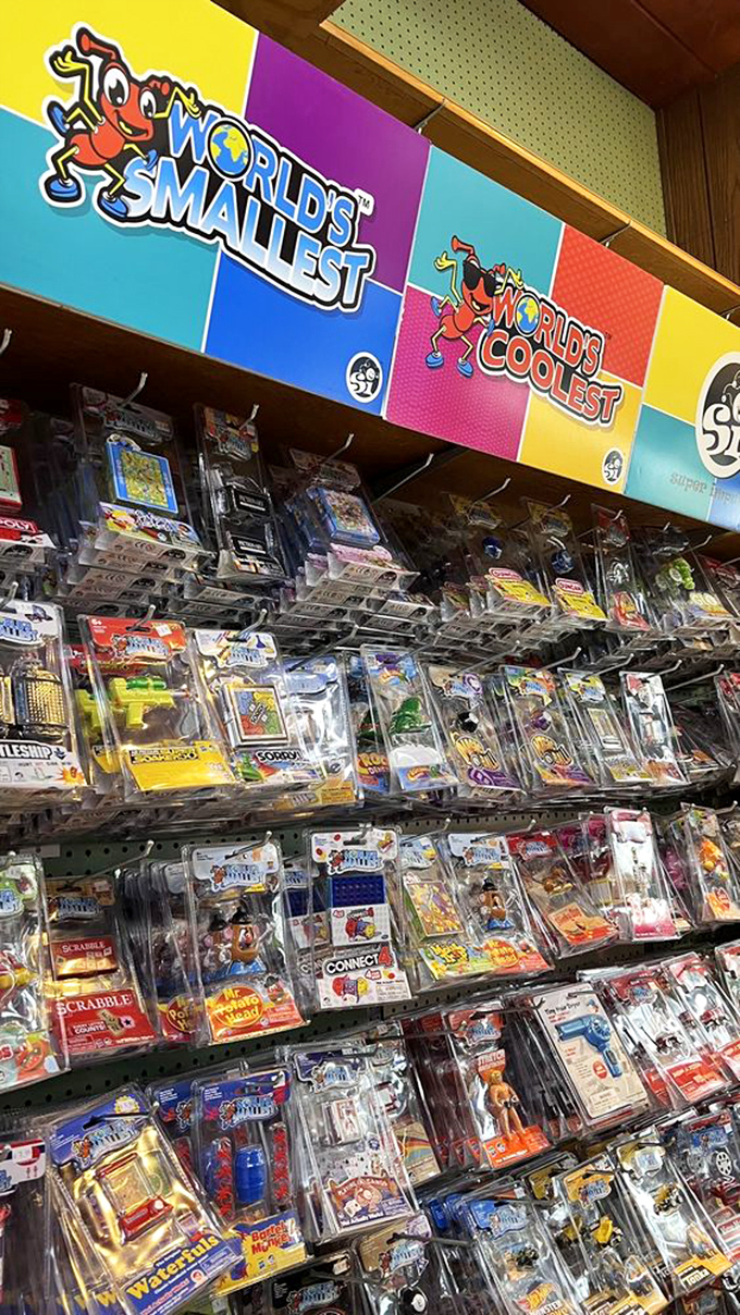 "World's Smallest" toys prove good things come in tiny packages. These pocket-sized nostalgia bombs deliver maximum joy with minimal storage requirements. 