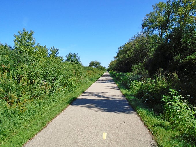 Monroe's historic downtown square hosts a farmers market where locals gather to exchange news, produce, and opinions on this year's cheese production.