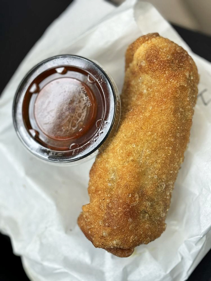 The cheesesteak egg roll&mdash;cultural fusion at its finest. All the flavors you love in a crispy, dippable package.