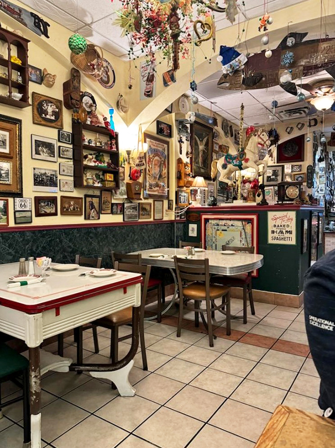 Not just tables and chairs, but front-row seats to the greatest show on earth: authentic Maryland cooking without the fancy footwork.