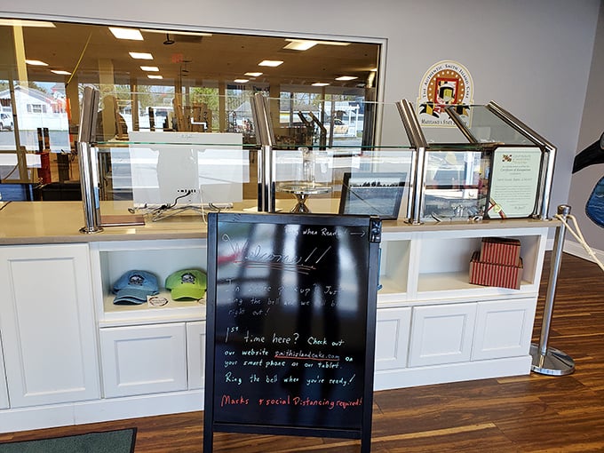 The counter where dreams come true. Some people wait in line for concert tickets; the enlightened wait for slices of multi-layered heaven.