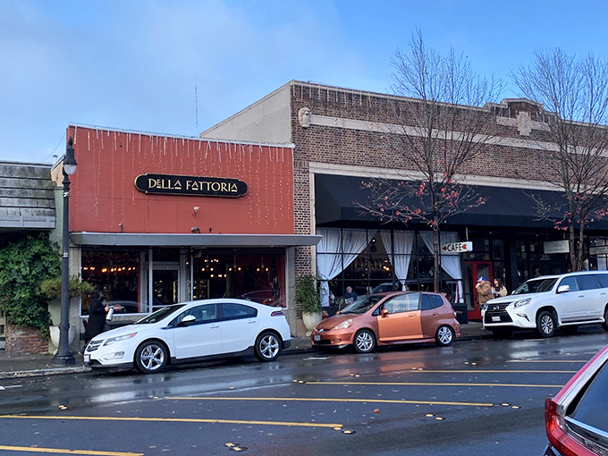 Della Fattoria's storefront might be understated, but inside awaits bread so transcendent it should have its own religious denomination.