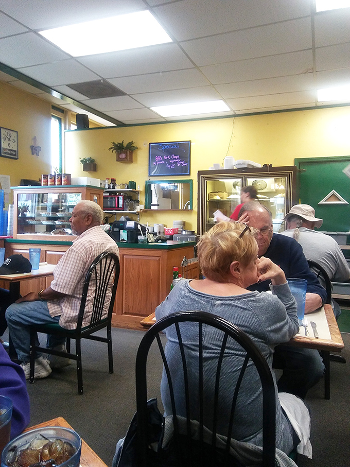 Conversations flow as easily as the coffee in this gathering place where community happens one meal at a time.