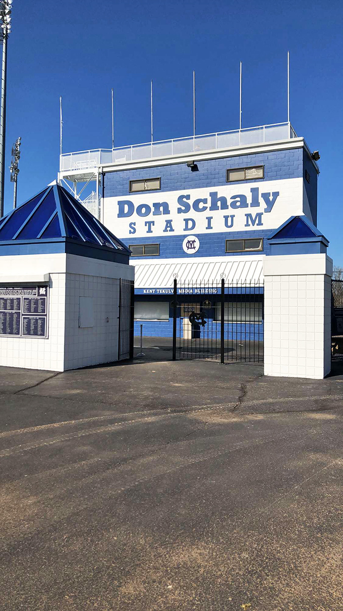 Don Schaly Stadium stands ready for America's pastime, where the crack of the bat and cheers from the stands create summer's perfect soundtrack.