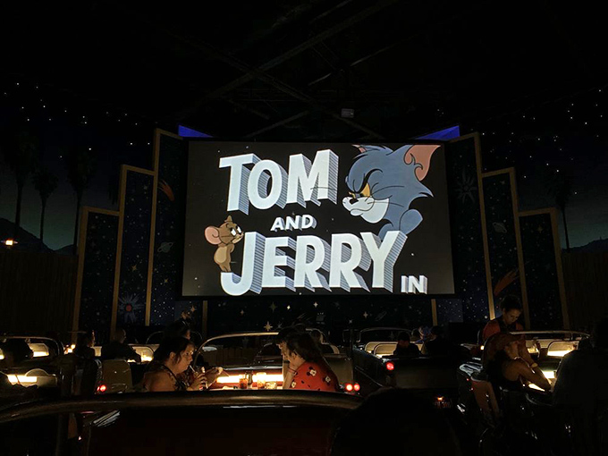 Even Tom and Jerry get screen time here, proving that good chase sequences pair perfectly with good food.
