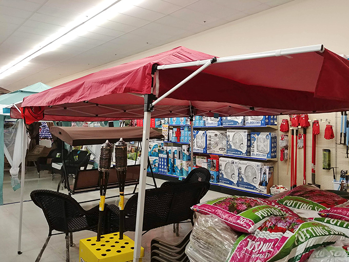 Baskets of artificial flowers that never need watering&mdash;perfect for people who love plants but accidentally turn them into plant ghosts. 