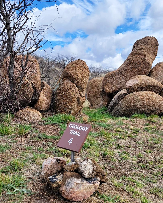 Geology Trail: where rocks tell better stories than most people. These ancient formations have been waiting millions of years for your Instagram moment.