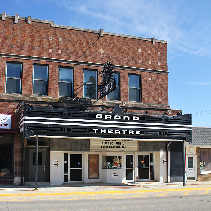 The Grand Theatre's marquee has announced everything from Bogart classics to superhero blockbusters. This isn't just a movie house&mdash;it's a community cornerstone.