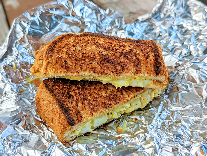 Even the humble grilled cheese gets the royal treatment here&mdash;perfectly toasted, properly melted, wrapped like the simple treasure it is.