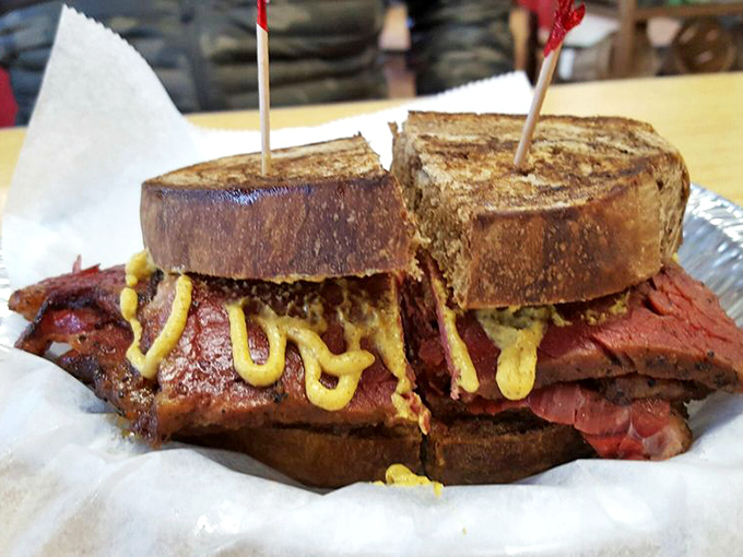 Sweet Shop sign promises the kind of old-fashioned candy counter experience that makes adults feel like kids again.