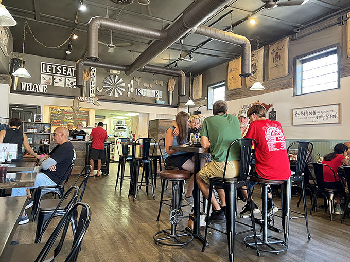 The industrial-chic interior of this local favorite proves that Lanesboro balances its historic charm with contemporary touches that keep it relevant.