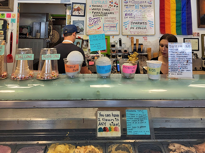 Behind every great scoop is a team of ice cream artisans, ready to help you navigate the sweet spectrum of possibilities.