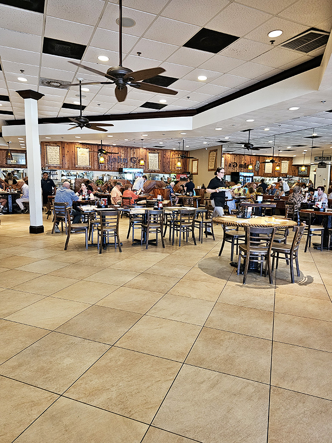 The nautical touches throughout remind you that the ocean is just moments away, influencing every aspect of John G's coastal charm.