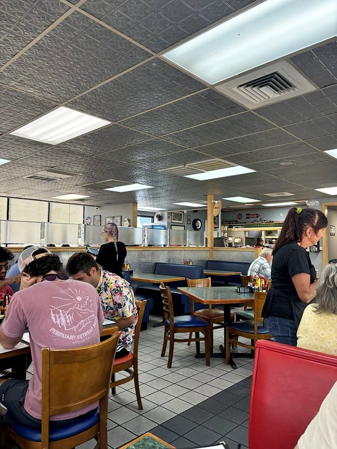 Where breakfast magic happens daily. The dining room's simple charm lets the food (and the conversation) take center stage.