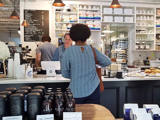 The front lines of flavor. Where orders are taken with smiles and pastries are displayed like the treasures they truly are.