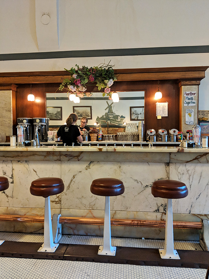 At this marble counter, soda jerks aren't just making milkshakes&mdash;they're preserving an American tradition one phosphate at a time.