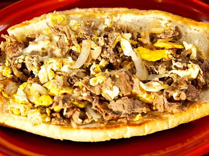 When breakfast meets sandwich royalty, you get this masterpiece &ndash; a morning revelation nestled in bread that deserves its own fan club.