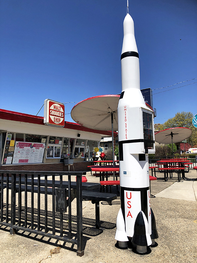 This ruby-red slush glistens like Dorothy's slippers, promising to transport you somewhere over the rainbow of flavor.