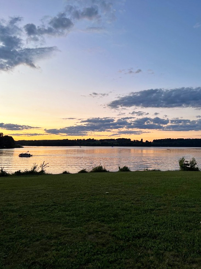 Fall's paintbrush transforms Codorus into a masterpiece of color, where every glance across the lake reveals another perfect composition. 
