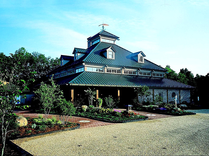 The Bob Timberlake Gallery showcases another side of Lexington's creativity, housed in architecture as thoughtfully crafted as the artwork inside.