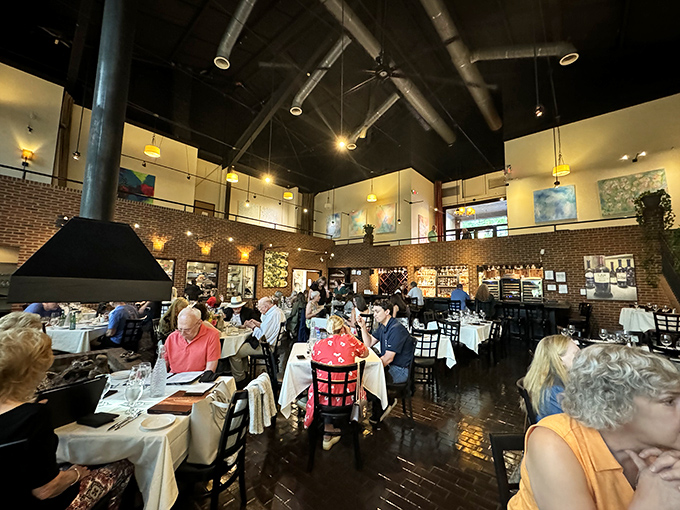 High ceilings, white tablecloths, and the buzz of satisfied diners&mdash;Town 220 blends sophistication with Southern hospitality like a perfectly balanced cocktail.