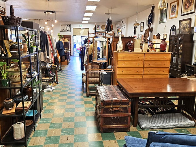 Walking RERUN's aisles feels like strolling through a carefully curated timeline of American domestic life, one treasure at a time. 