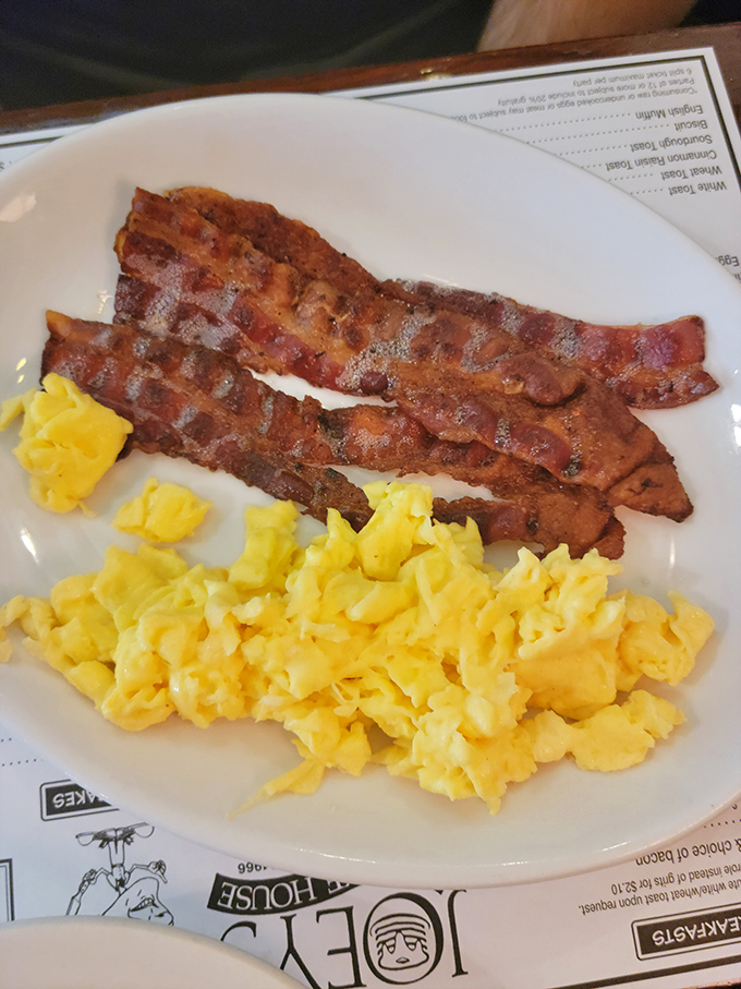 Bacon and eggs – breakfast's perfect power couple. They've never gone out of style because perfection doesn't need trends.