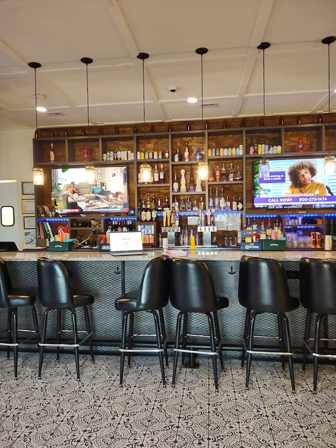 The bar isn't just where drinks are made&mdash;it's where strangers become friends and seafood stories grow more impressive with each round.