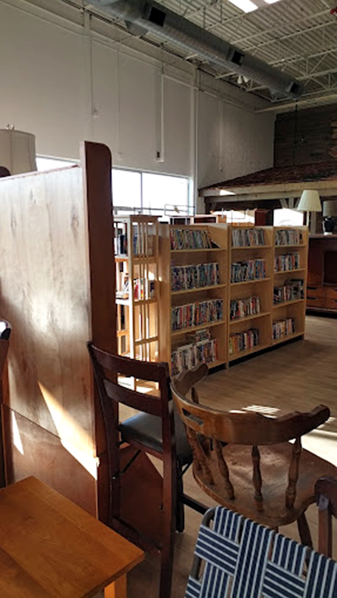 The book section: where bibliophiles can expand their home libraries without their spouses giving them "the look" about spending too much.