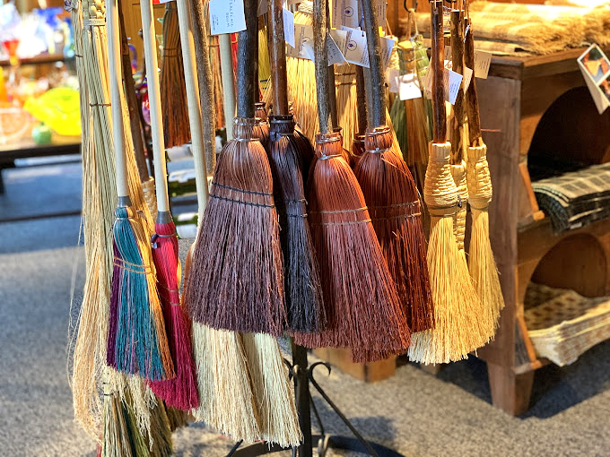 These aren't your grandmother's brooms&mdash;though she'd certainly appreciate the craftsmanship that transforms mundane housework into an artistic statement.
