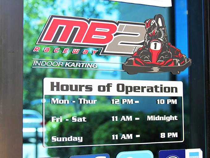 The hours of operation sign: memorize these numbers like they're the combination to your happiness vault.