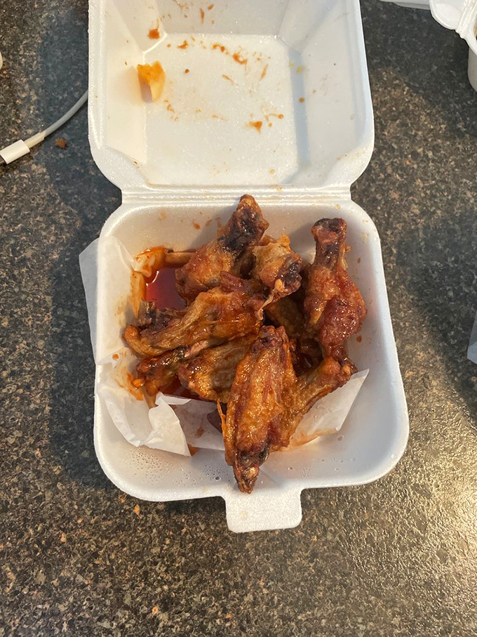 Wings so good they'll make you question your life choices. Why did I wait this long to try these crispy, sauce-lacquered beauties?