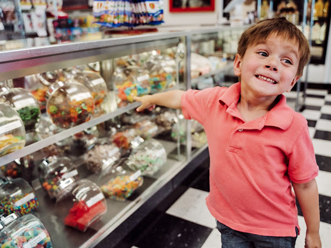 The face of pure joy&mdash;when a child discovers that ice cream is basically happiness you can eat with a spoon.