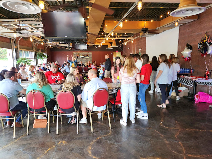Community happens around these tables, where celebrations and everyday meals become equally memorable against FireSide's warm backdrop.