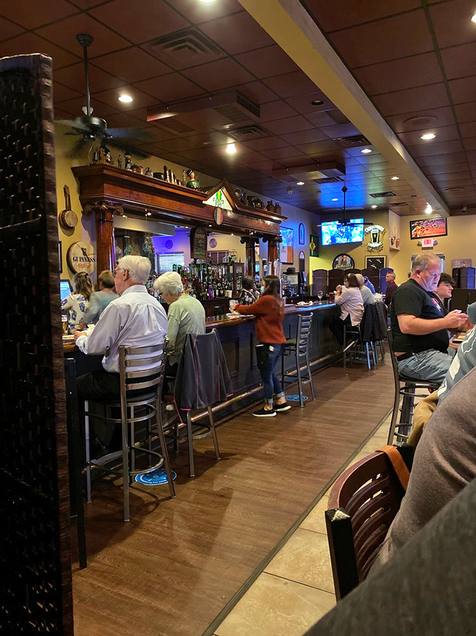The bar area buzzes with locals who've made the wise decision to let someone else cook tonight&mdash;a community united by good beer and better food.