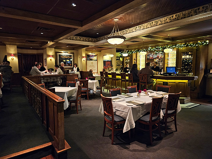 Evening at The Metro &ndash; where conversations flow as smoothly as the wine and memories are made between perfect bites.