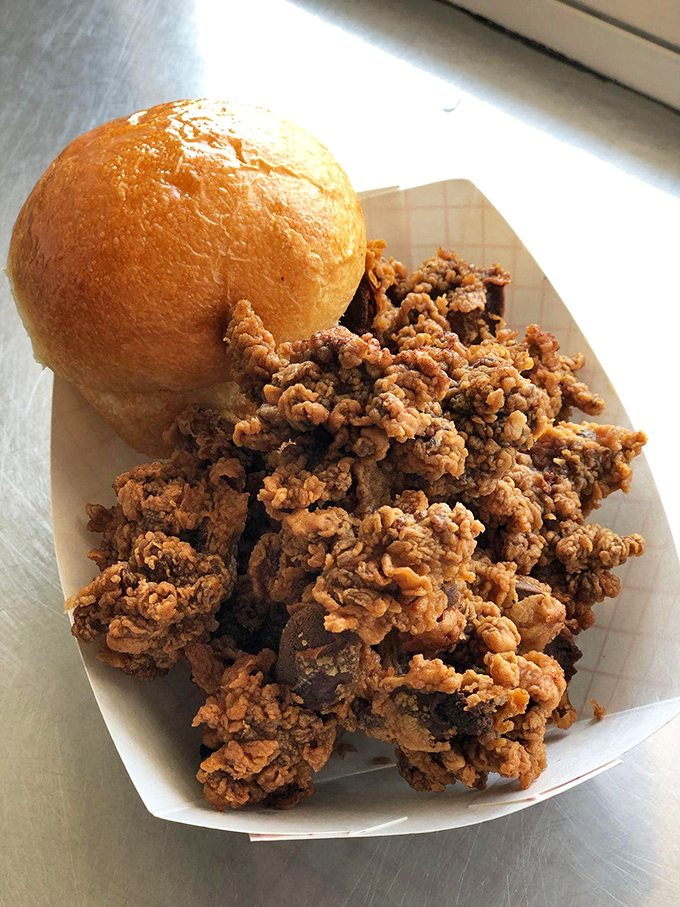 Chicken gizzards: where culinary courage meets deep-fried reward. Not for beginners, but absolutely worth the leap of faith.