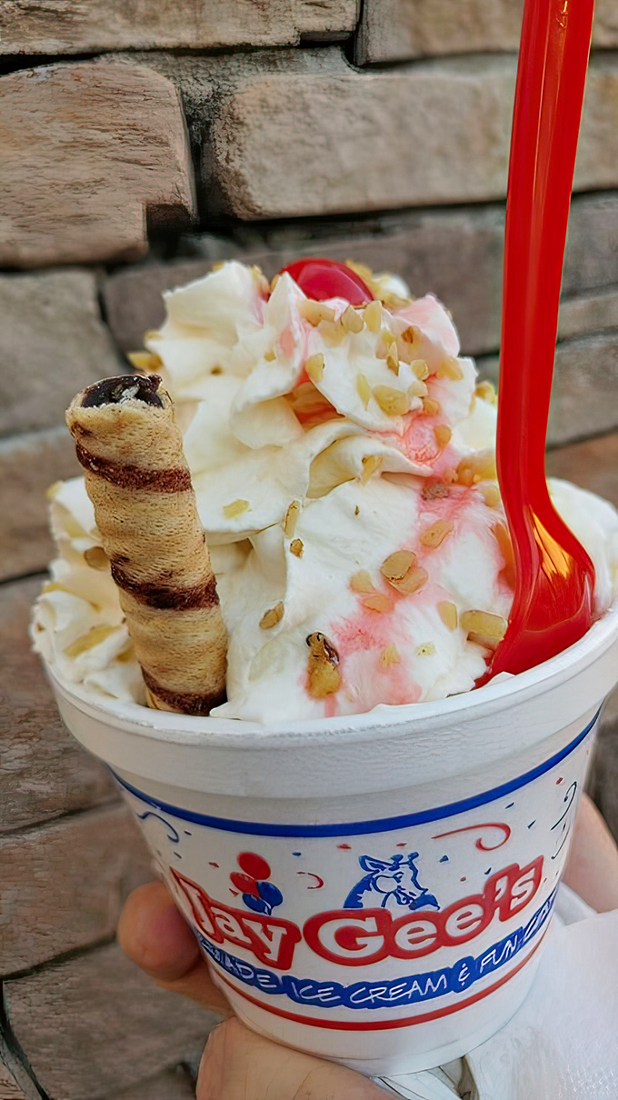 Whipped cream mountains with a cherry summit. This sundae doesn't just satisfy cravings&mdash;it creates memories topped with the kind of joy sprinkles can't buy.