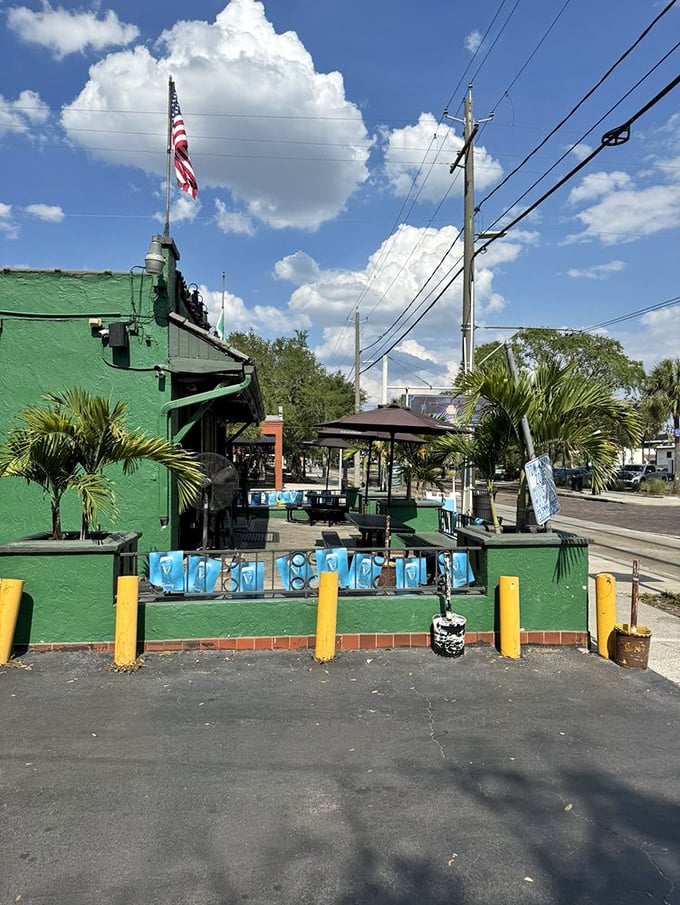 The outdoor patio offers a uniquely Florida-Irish experience. Sipping Guinness under palm trees feels wonderfully rebellious.