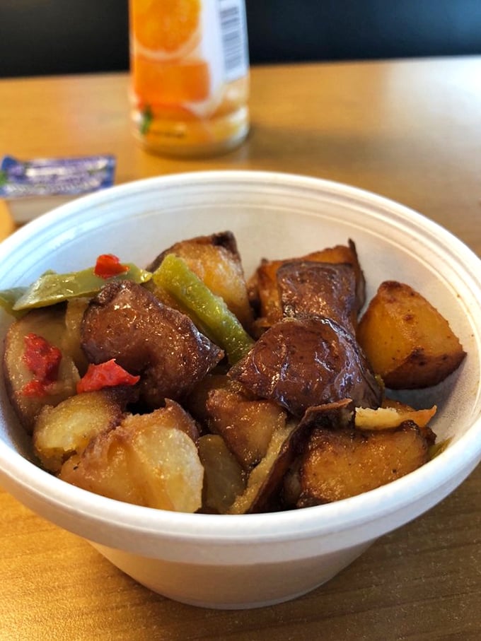 These home fries aren't just potatoes&mdash;they're little golden nuggets of breakfast joy, perfect for sopping up egg yolk or a splash of hot sauce.