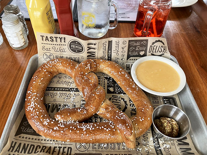 This pretzel isn't just baked; it's sculpted&mdash;a golden-brown work of art that makes you wonder why we ever settled for those tiny ones from the snack aisle.