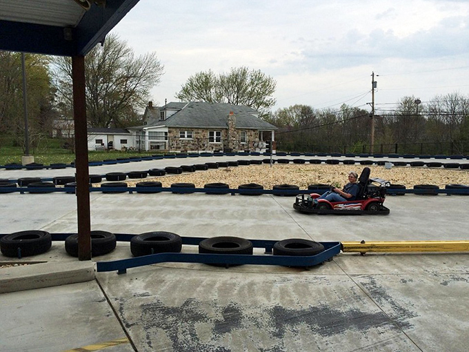 Age is just a number on the racetrack. This driver proves that the thrill of the perfect turn never gets old.